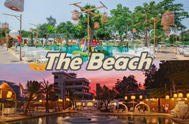 The Beach Cafe: Artificial Beach with a Stunning View - Bangkok ...